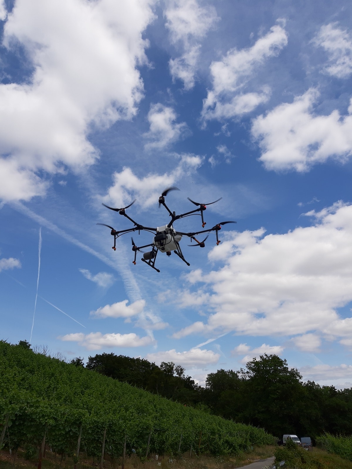 Luxaviation provides proof of concept of vineyards drone spraying ...