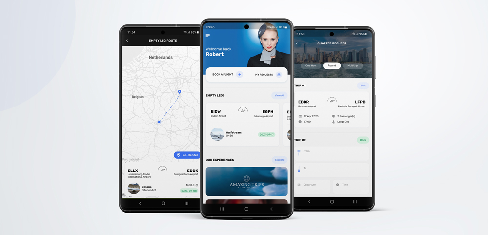 The Future of Travel: Private Jet Charter App