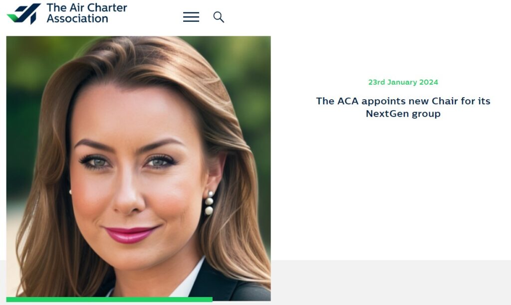 The ACA appoints new Chair for its NextGen group - Luxaviation