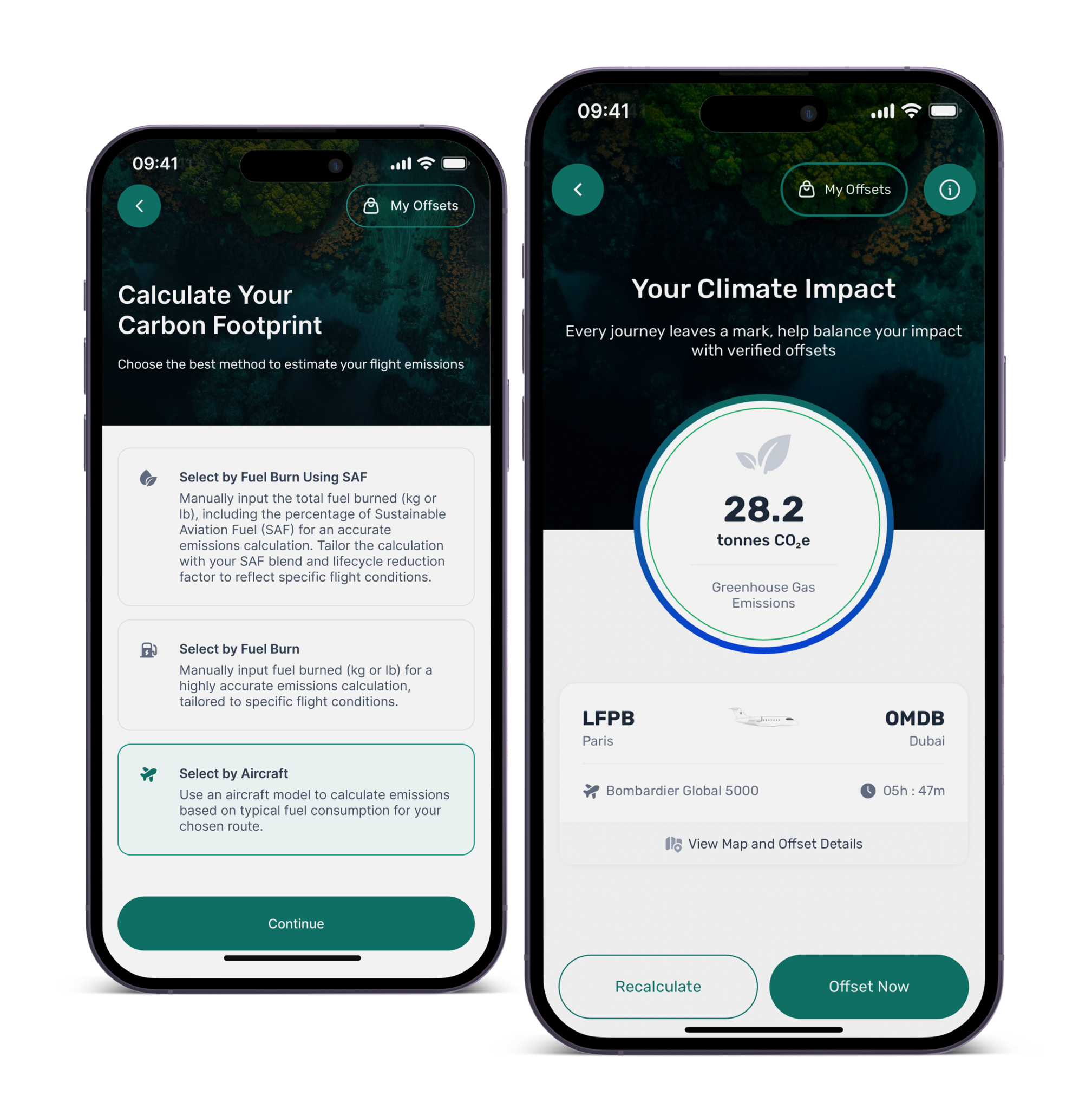 Luxaviation Carbon Calculator: Track & Offset Emissions